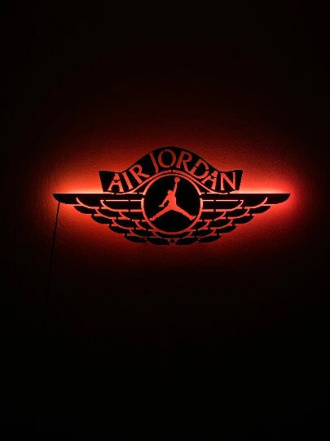 23 Air Jordan LED Wall Art, Basketball Room Decor, Jordan Neon Sign ...