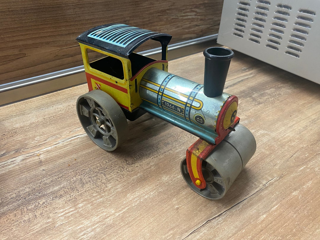 Metal Vintage Steam Train Roller Toy Kovo Druzsivo Nachod 1966-n - Etsy