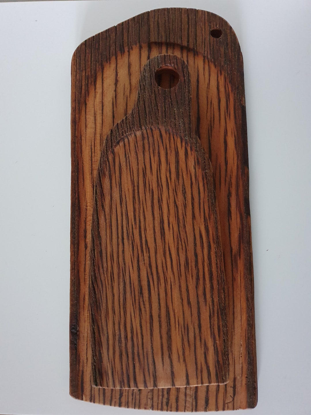 Oak Charcuterie Cheese Boards Bundle Made From Single Wood Piece - Etsy