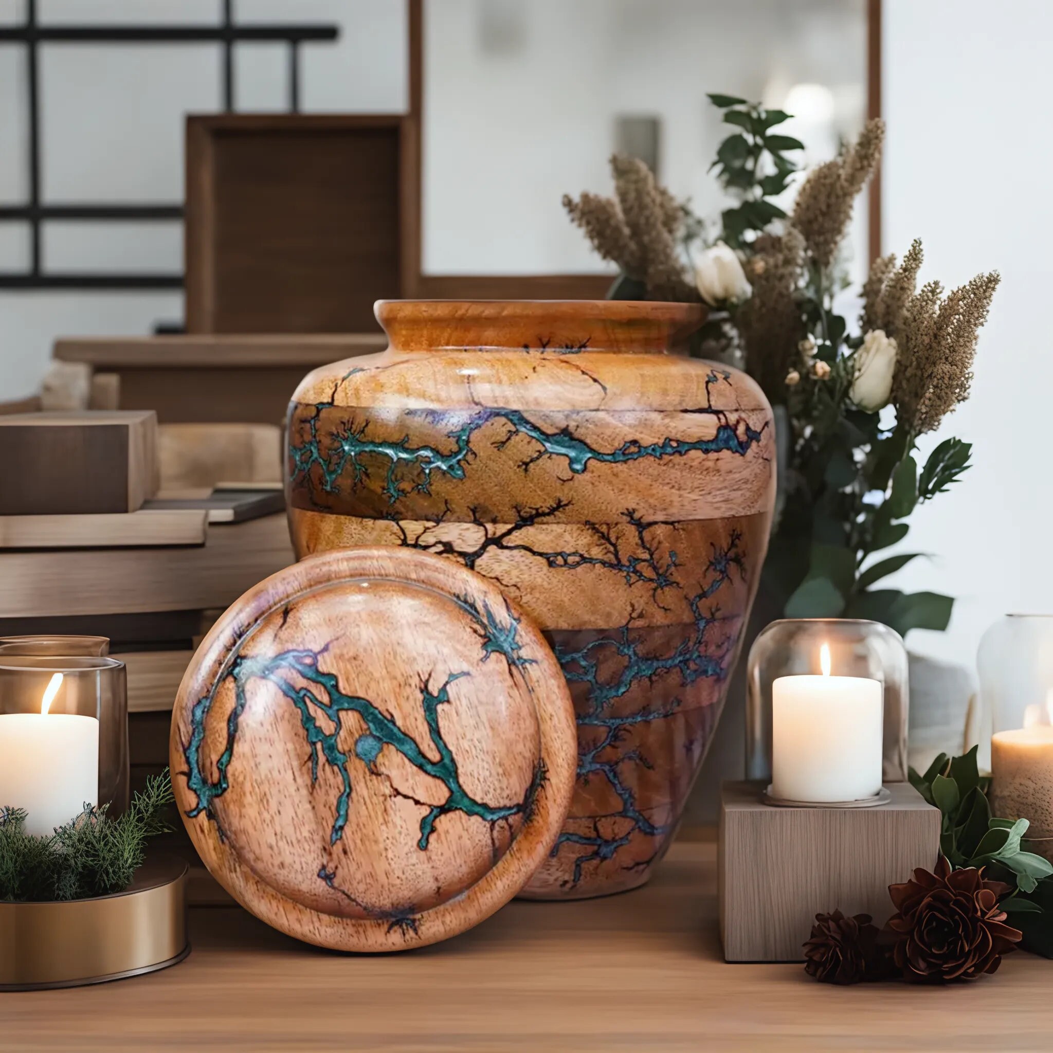 Human Ash Urn for Cremation Urn for Male Urn for Female Urn for Pets ...