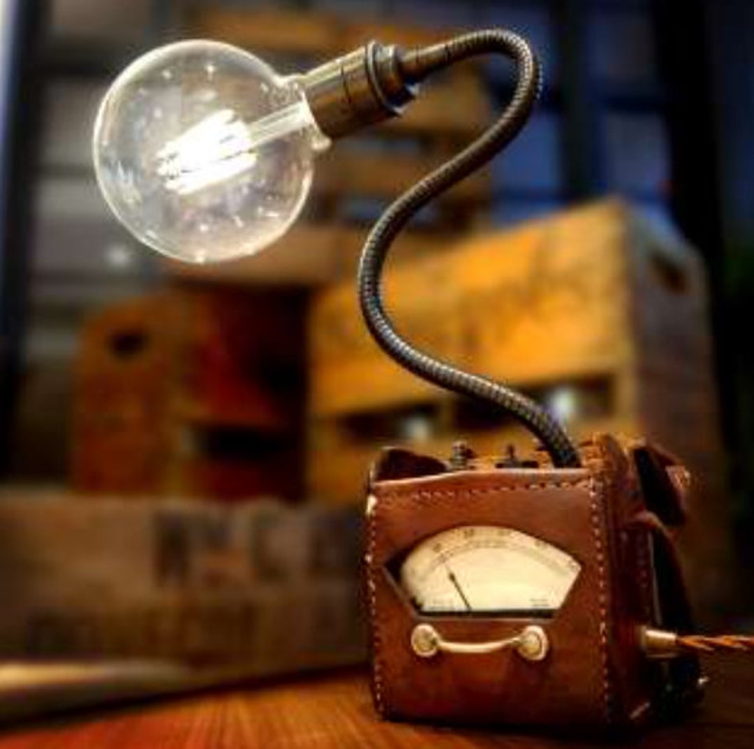 Upcycled Vintage 1940s GPO Multimeter Lamp - Etsy