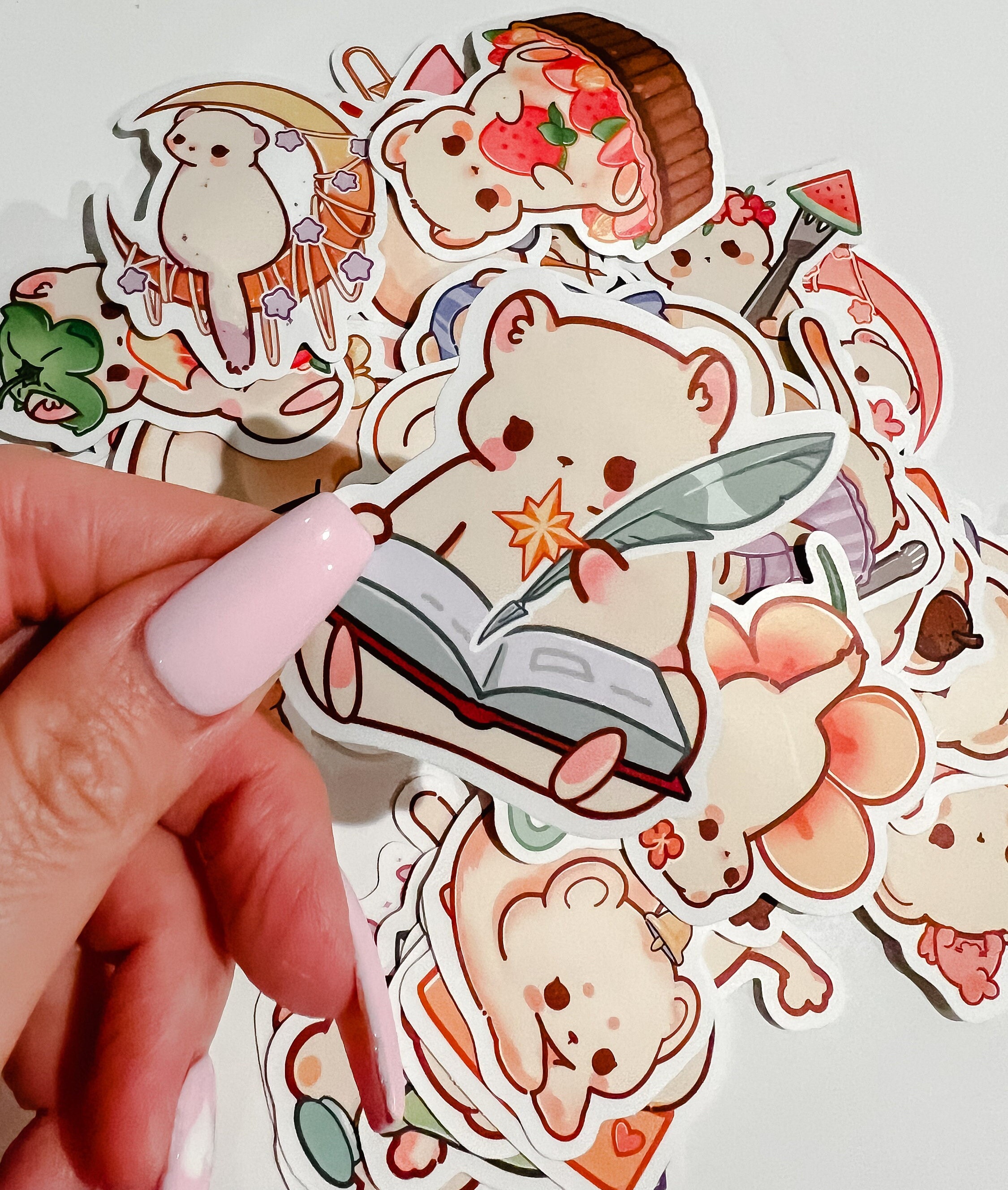 Random Animal Stickers, Cute Kawaii Stickers, Waterproof Stickers ...