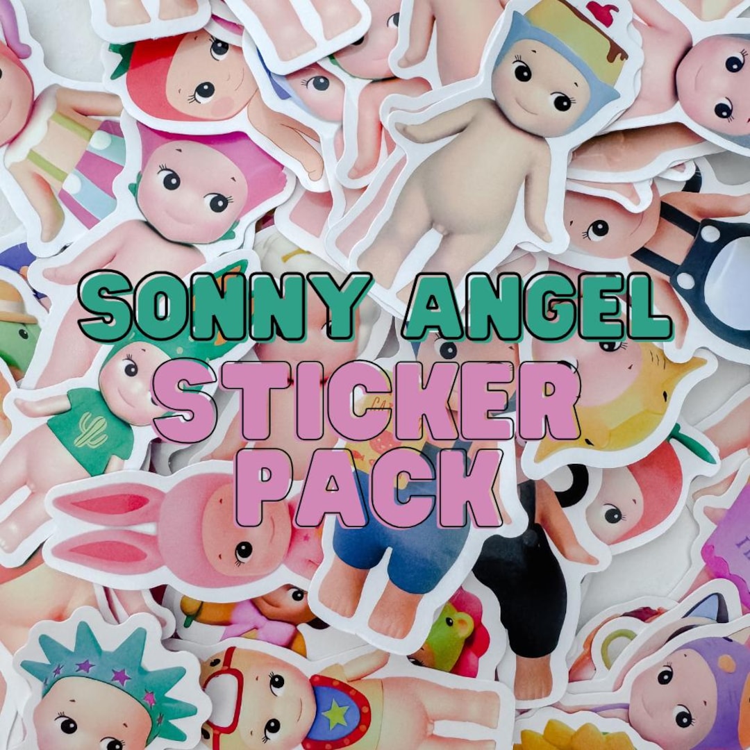 Sonny Angel Sticker Pack, Assorted Stickers, Planner Stickers, Junk ...