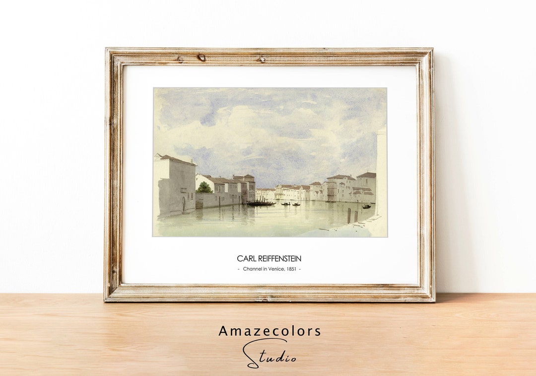 Vintage Landscape Poster/antique Artwork Printable/art Wall Decoration ...