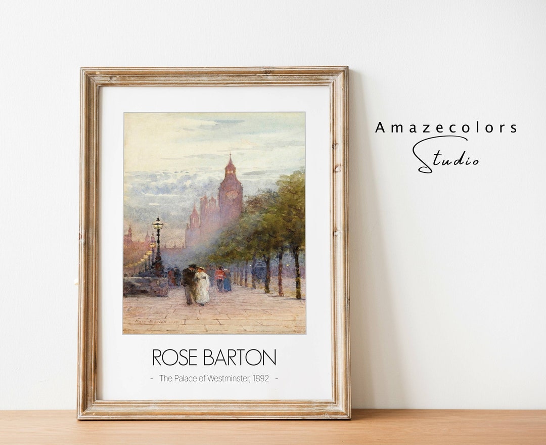 Vintage Urban Landscape Poster/antique Decoration/vintage Home Decor ...