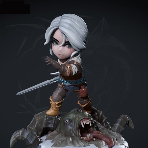 Witcher Ciri Svg - Etsy