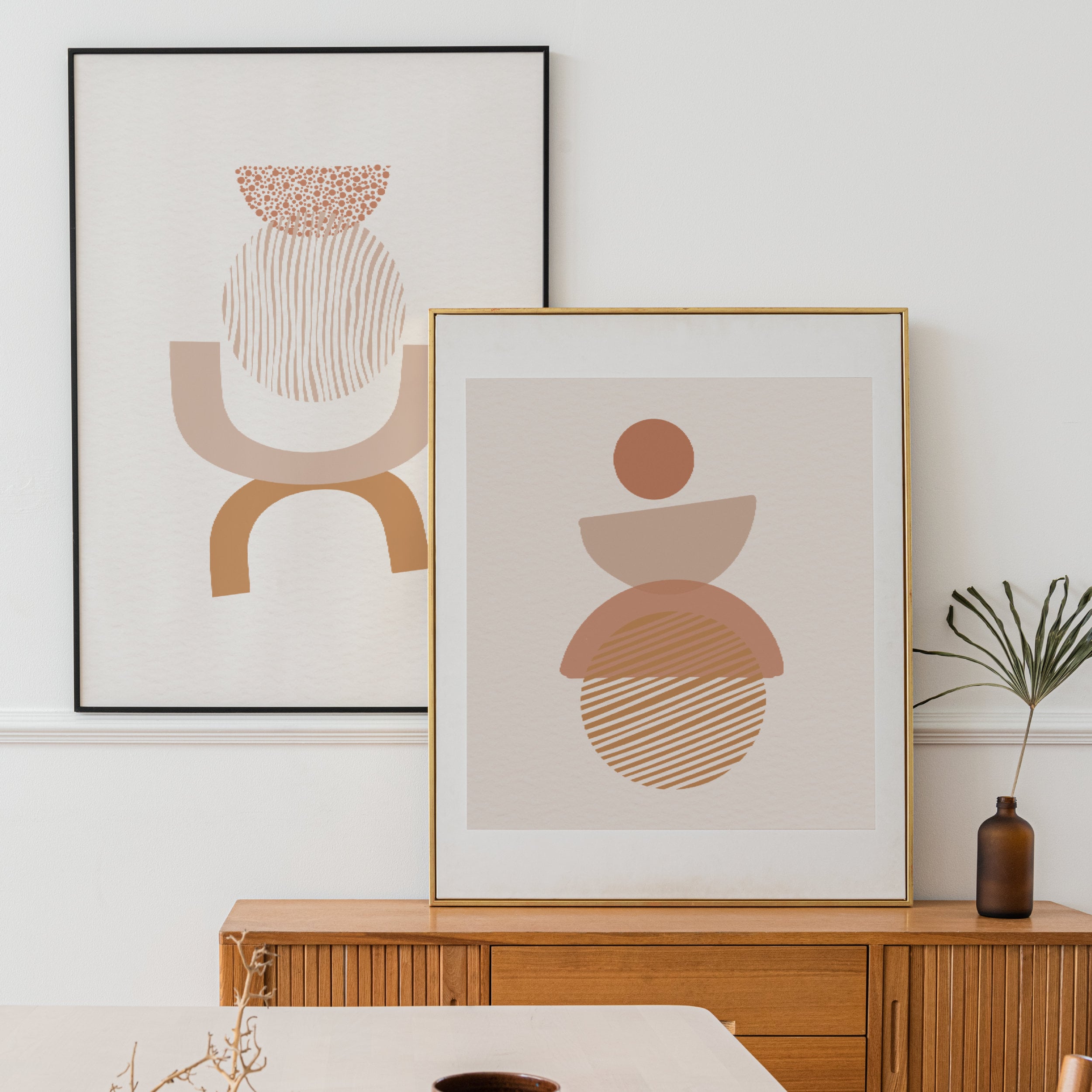 Minimalist Print Set of 4 Printable Wall Art Gallery Wall - Etsy