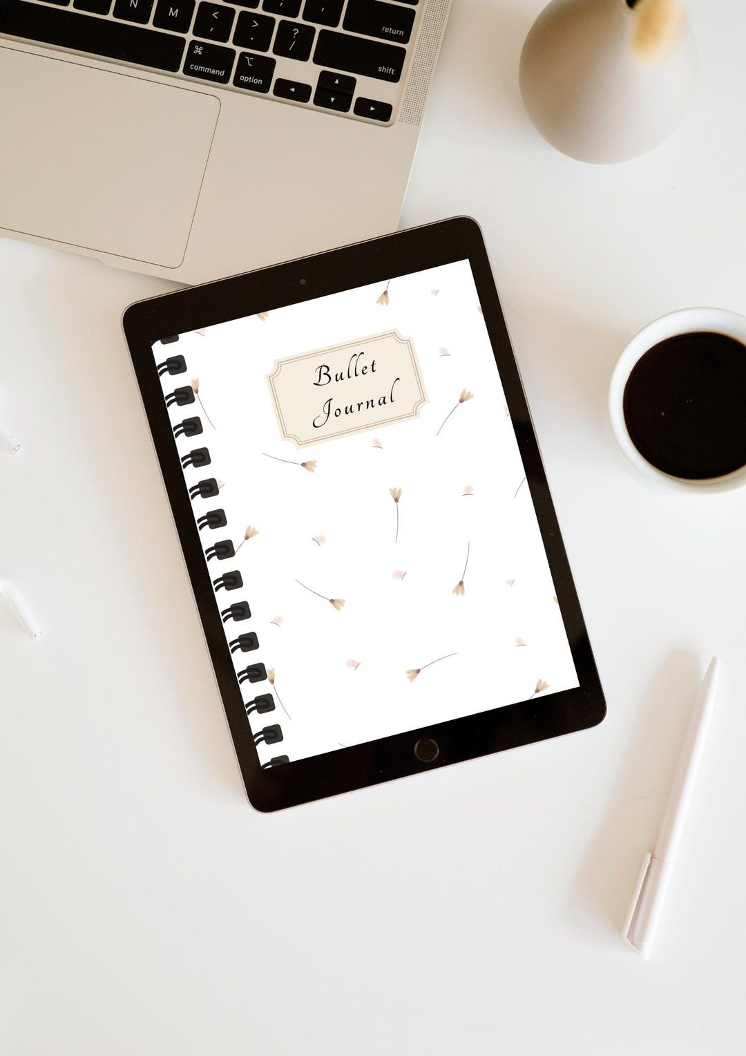 Hyperlinked Digital Bullet Journal (undated) – Printable PDF or for ...