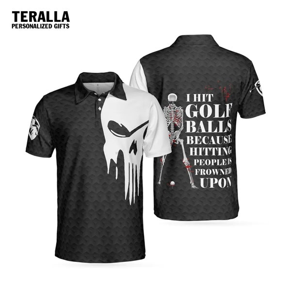 Skeleton Polo Shirt - Etsy