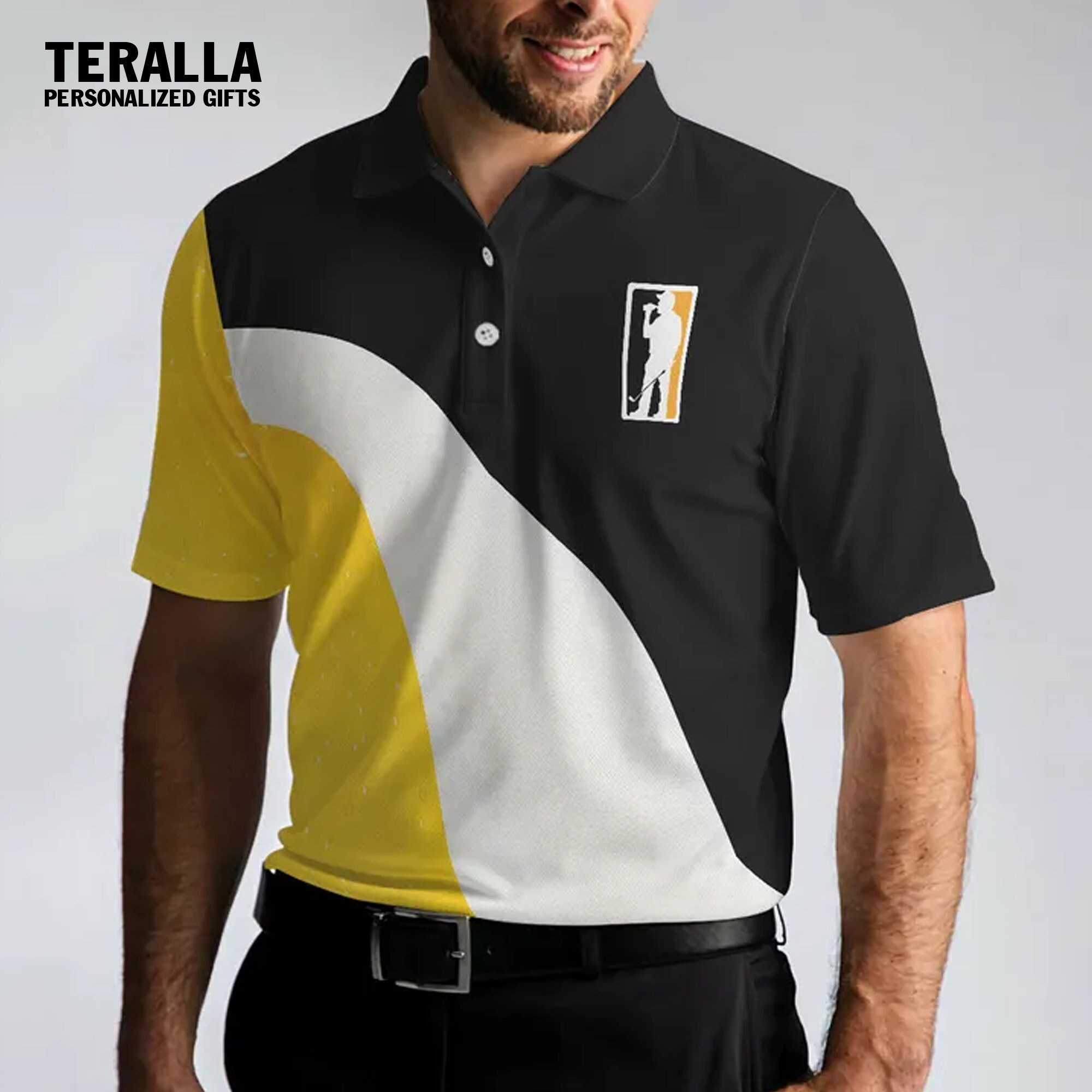 Funny Golf And Beer Thats Why Im Here Polo Shirt sold by Ethan Jones ...