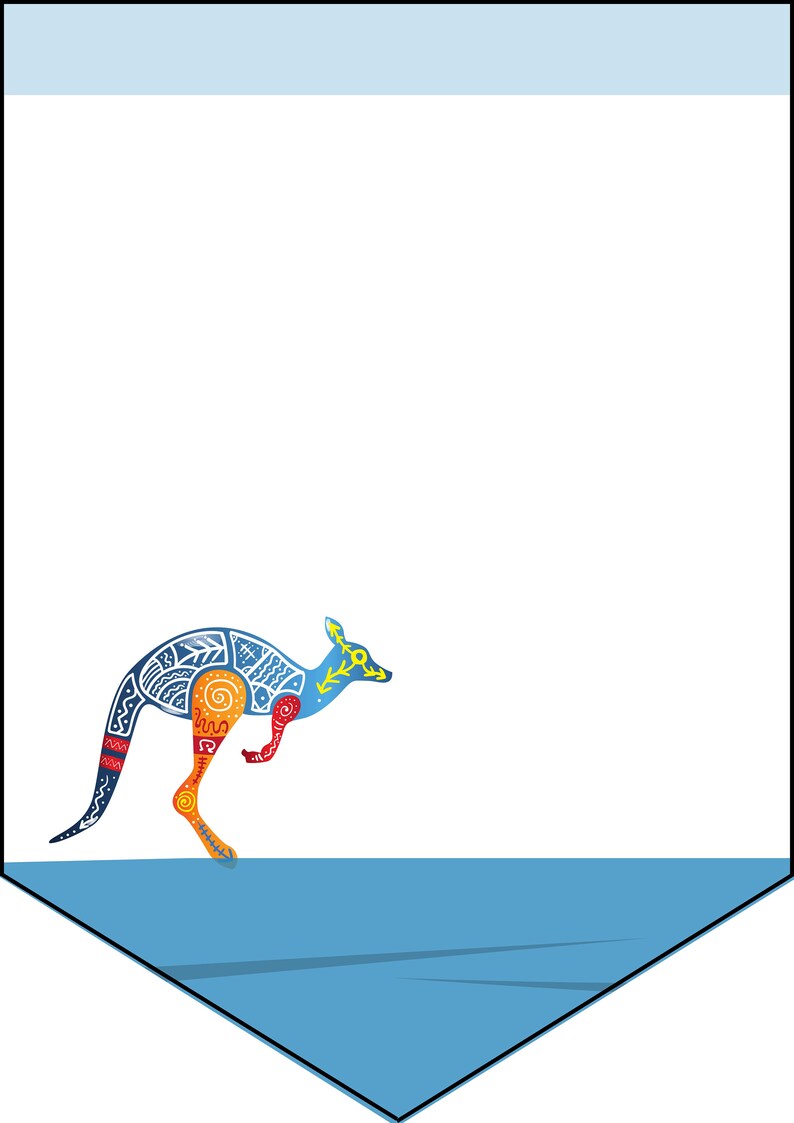 Aboriginal Design: All About Me... Bunting 5 Colours - Etsy Australia