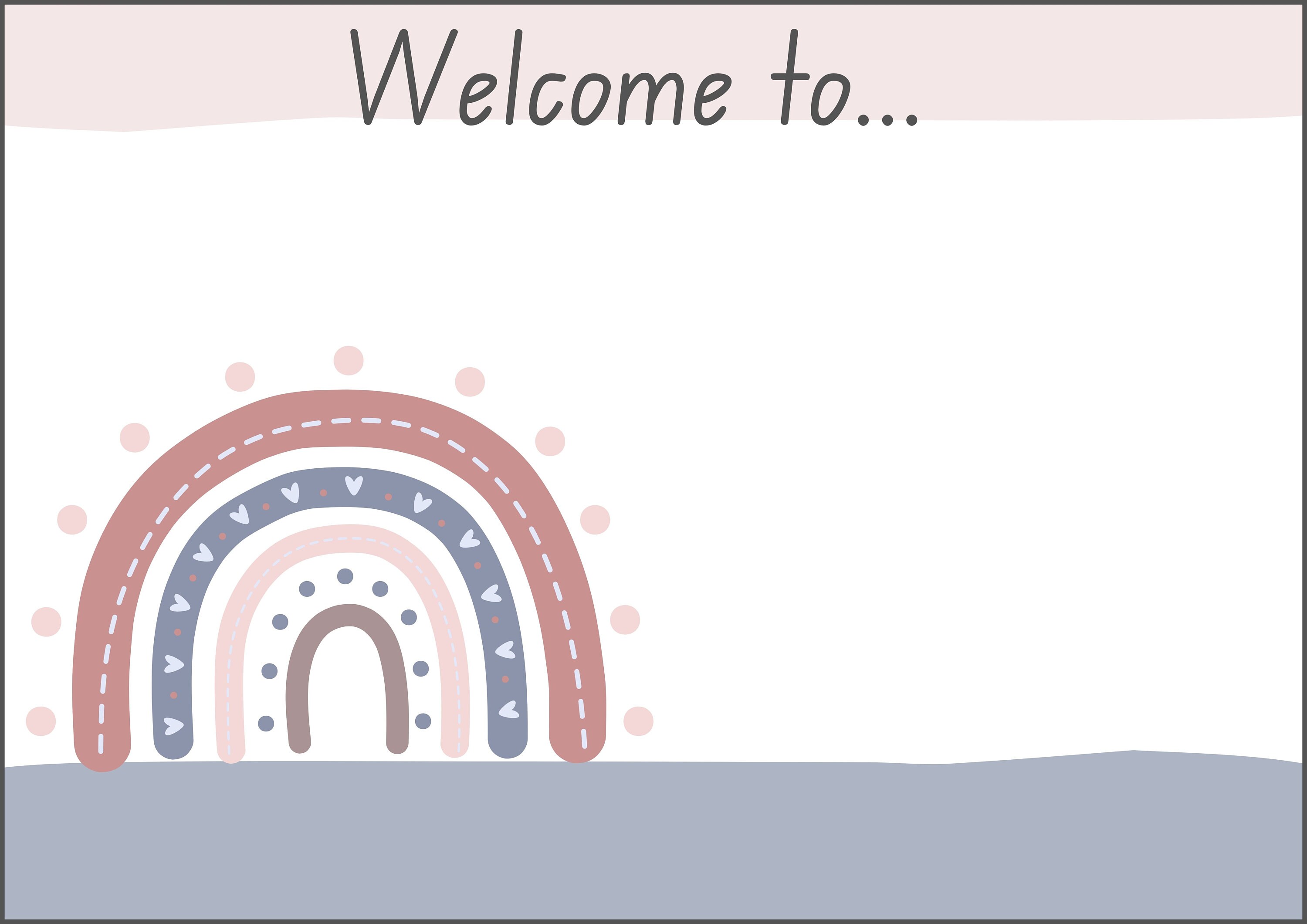 EDITABLE: Welcome to Our Class Door Sign in NSW and ACT Education ...