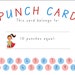 EDITABLE: 10,20,30 and 40 Hole Punch/stamp Cards in NSW & ACT ...