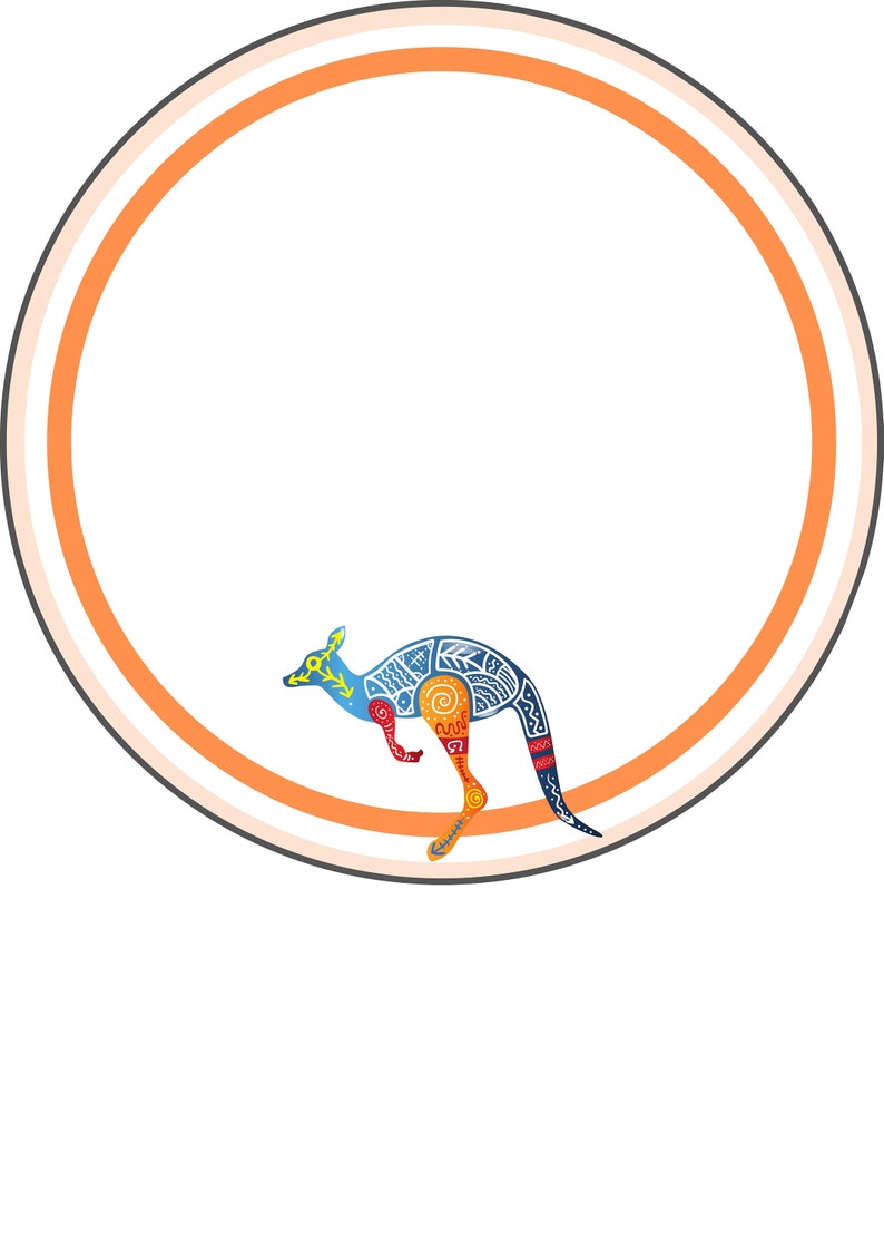 Aboriginal Design Aa-zz Alphabet and 0-20 Number Circles - Etsy Australia