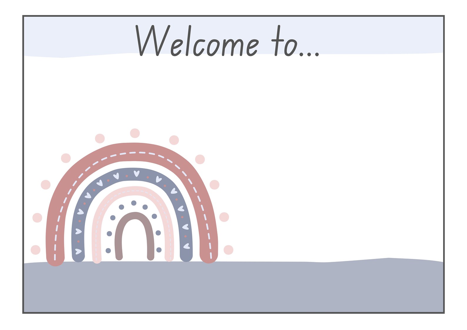 EDITABLE: Welcome to Our Class Door Sign in NSW and ACT Education ...