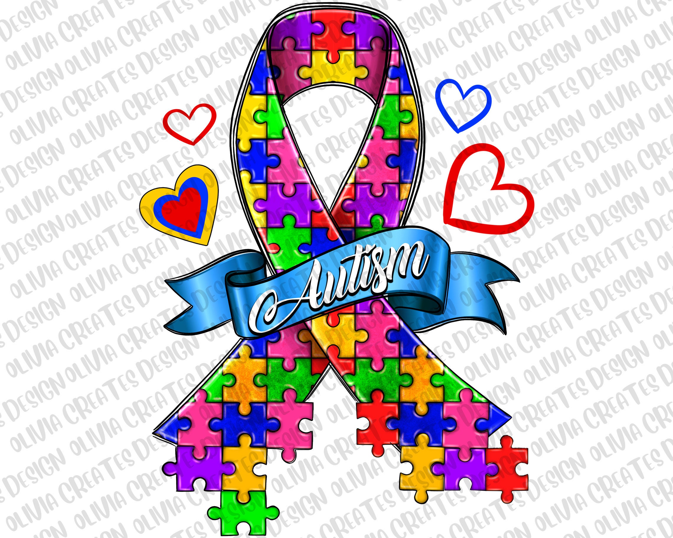 Autism Ribbon Clip Art