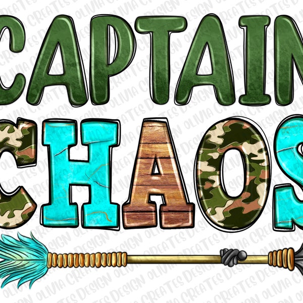 Captain Chaos - Etsy
