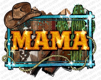 Western Blessed Mom With Sunflower Png Sublimation Design - Etsy