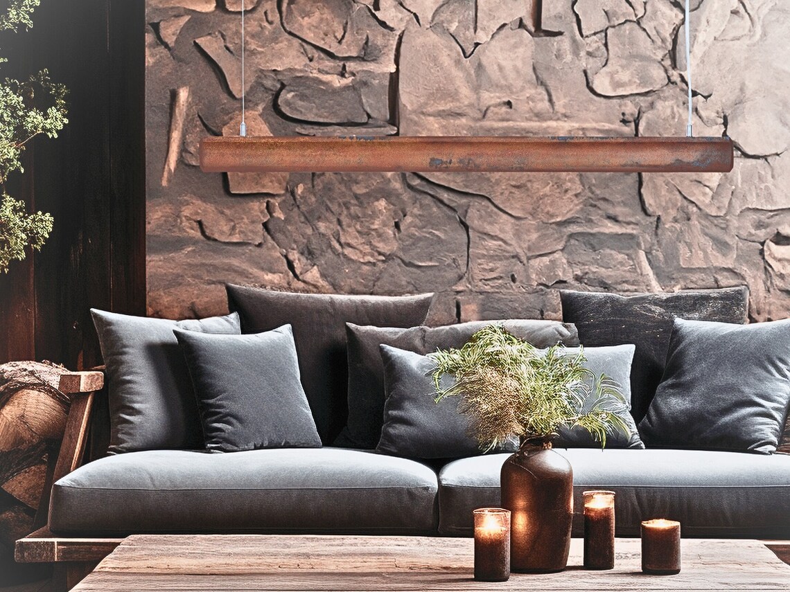 Wood Suspension Chandelier,pendant Chandelier,dining Room Light ...