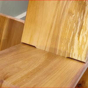 Handcrafted Solid Wood Interlocking Bookshelf | Modern Minimalist ...