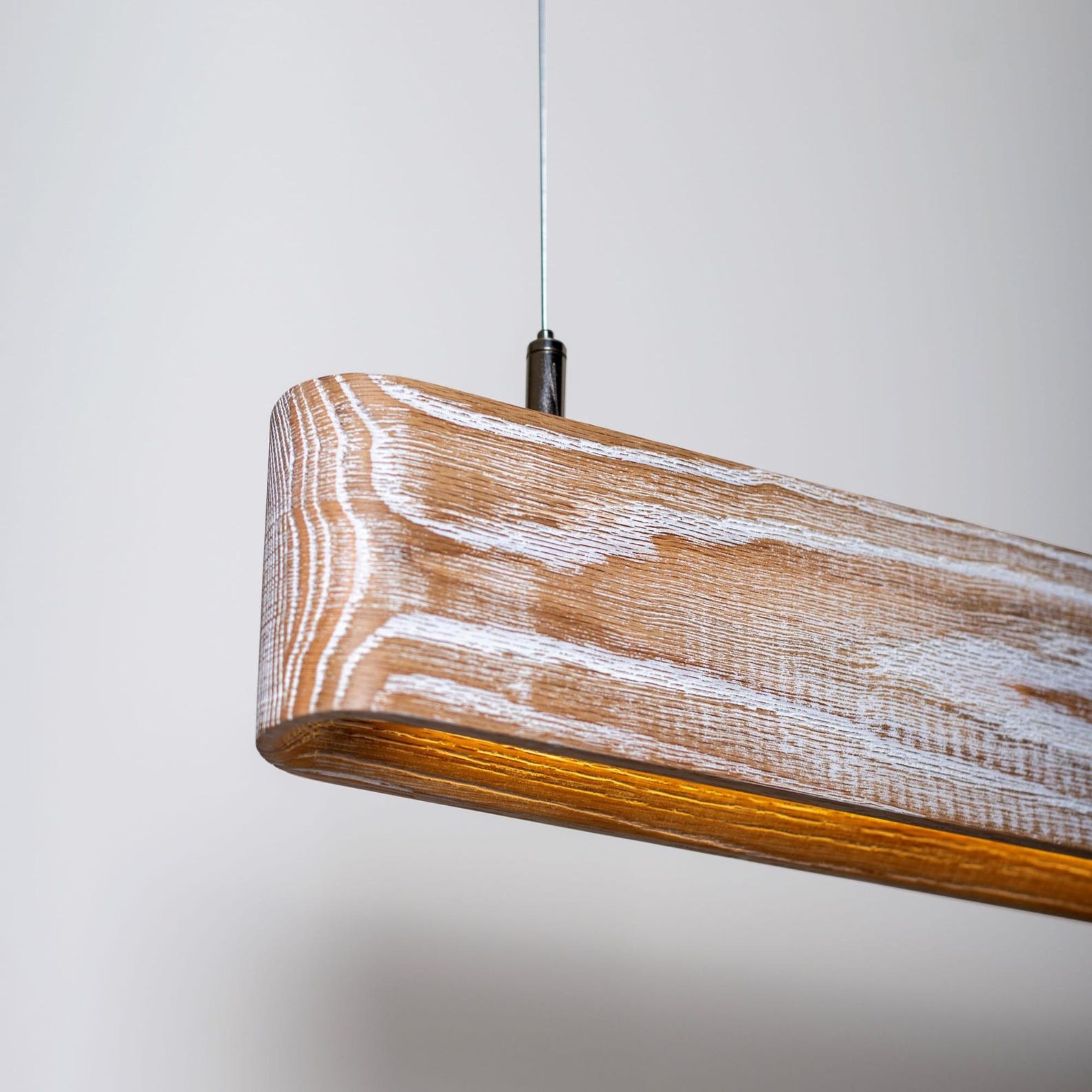 Wood Suspension Chandelier,pendant Chandelier,dining Room Light ...