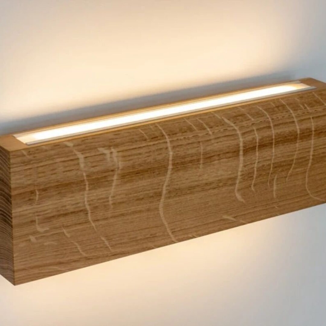 Handmade Wall Lamp,wall Lamp Handmade. Teak Wooden Lamp. Wood Lamp ...