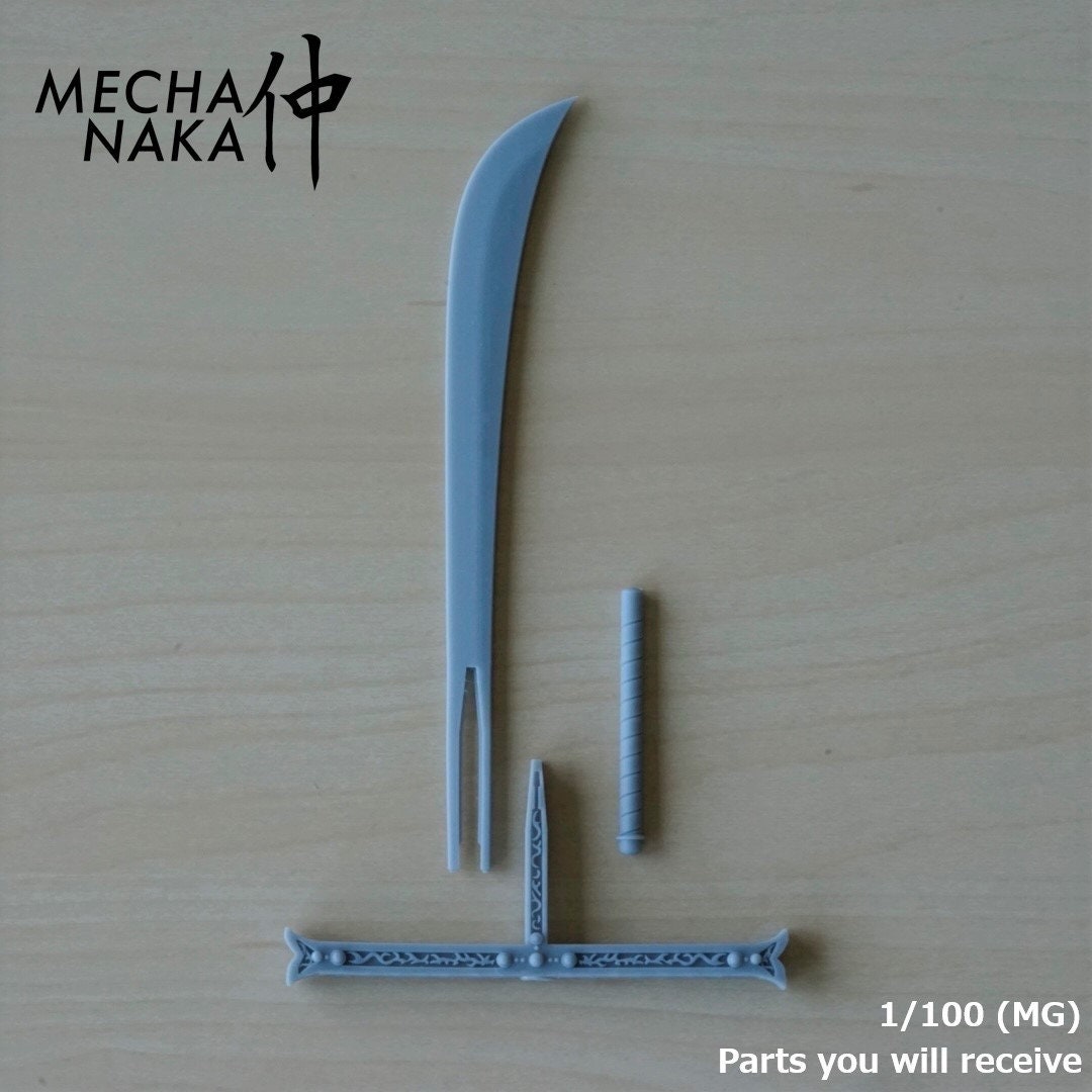 Miniature Mihawk's Yoru for 1/144 & 1/100 Scale Mecha Model Kits - Etsy