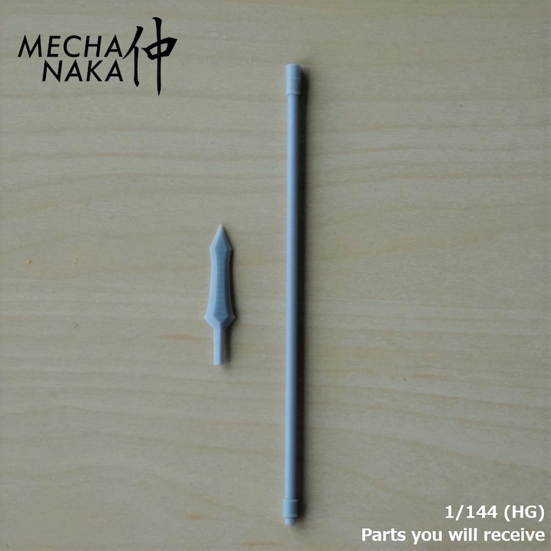 Miniature Spear for 1/144 & 1/100 Scale Mecha Model Kits - Etsy