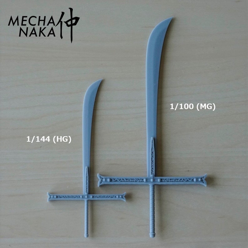 Miniature Mihawk's Yoru for 1/144 & 1/100 Scale Mecha Model Kits - Etsy