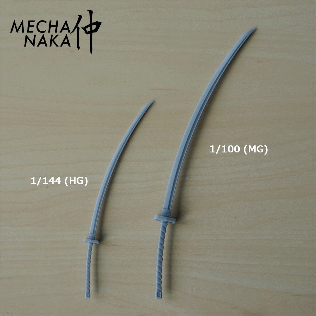 Miniature Odachi for 1/144 & 1/100 Scale Mecha Model Kits - Etsy