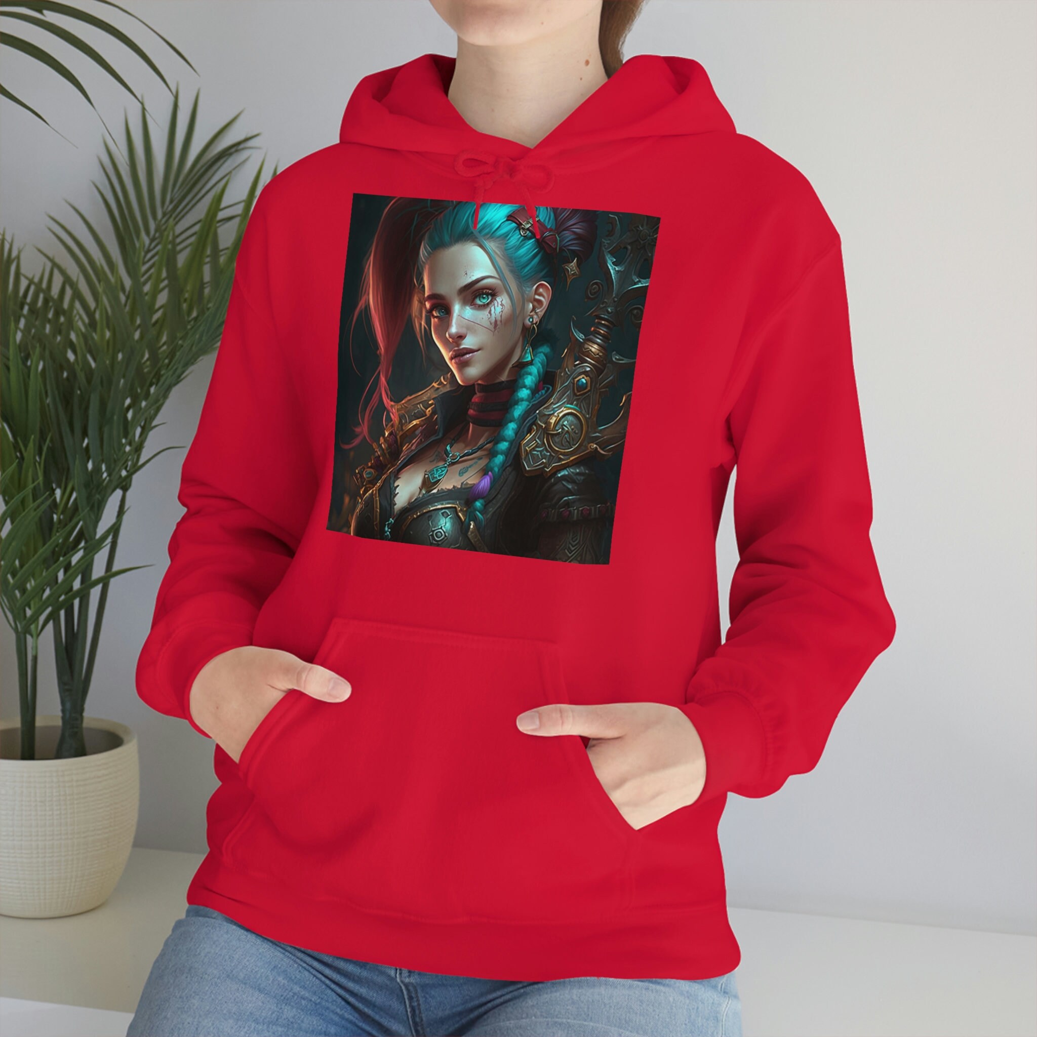Get Fired up With Our League of Legends Jinx Hoodie Perfect for Every ...