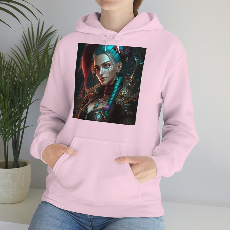 Get Fired up With Our League of Legends Jinx Hoodie Perfect for Every ...