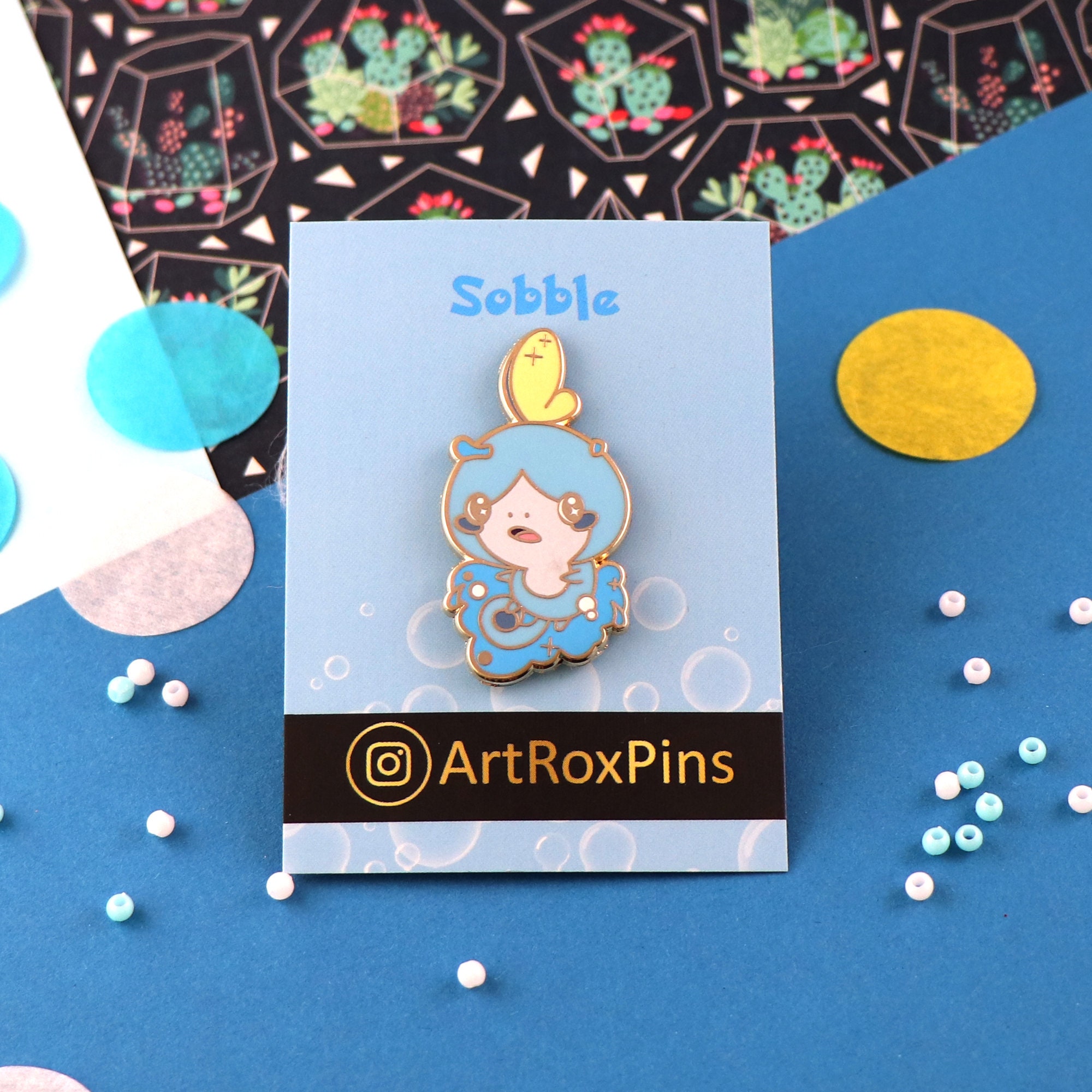Pokemon Starter GEN 8 SET Enamel Pins, Grookey, Scorbunny, Sobble, Gift ...
