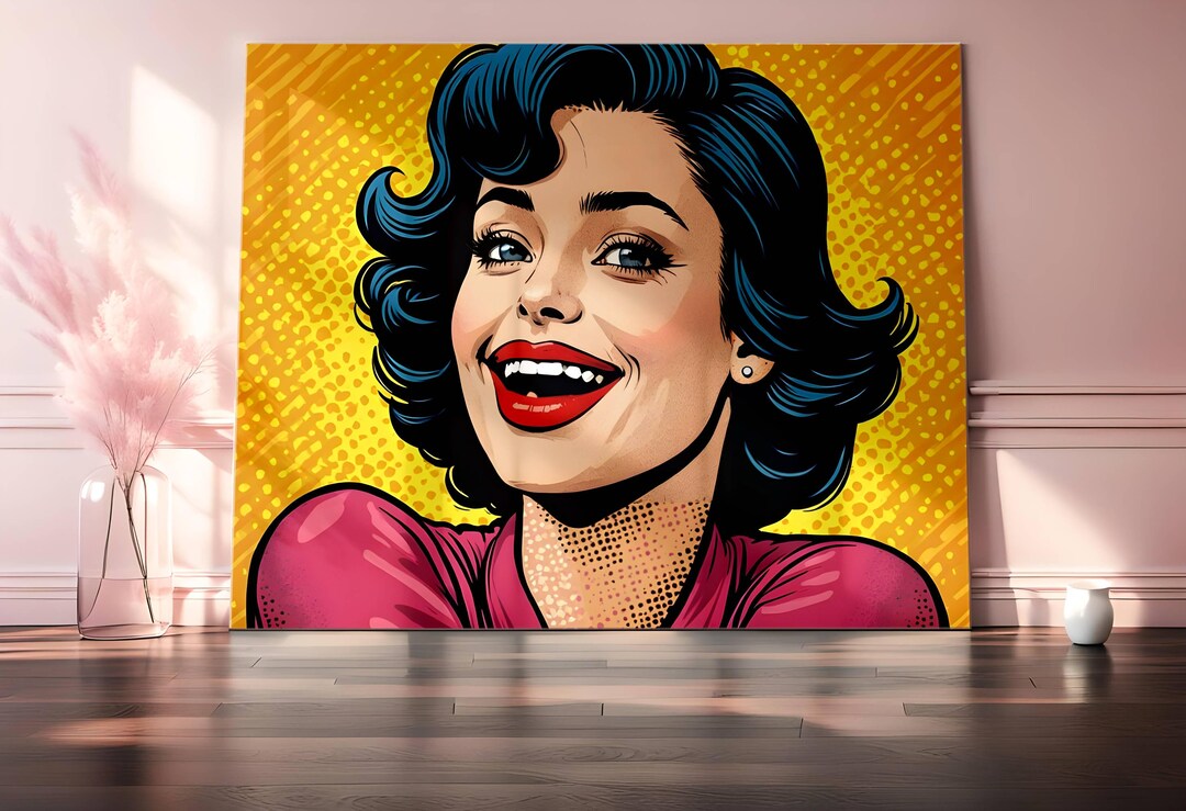 Bright Colors Wall Art for Bar Pop Canvas Art Prints Pop Art Canvas Art ...