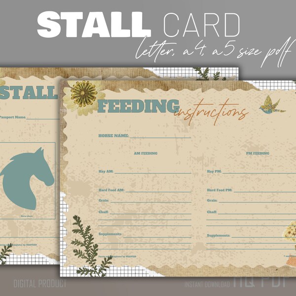 Stall Sheet for Horse - Etsy