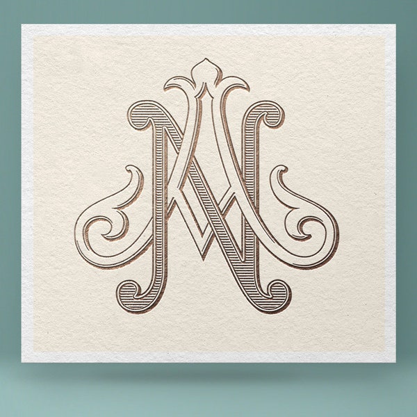 Monogram Na - Etsy