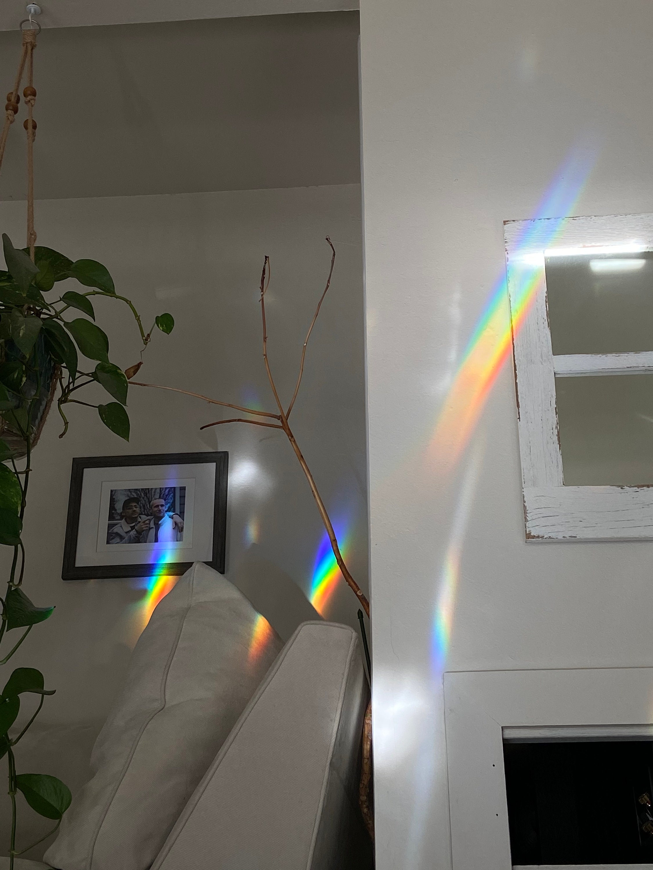 Large Rainbow Maker, Very Large PRISM, One of a Kind Sun Catcher ...