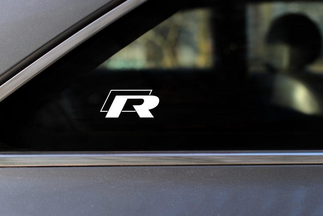 VW R-line Logo Sticker - Etsy