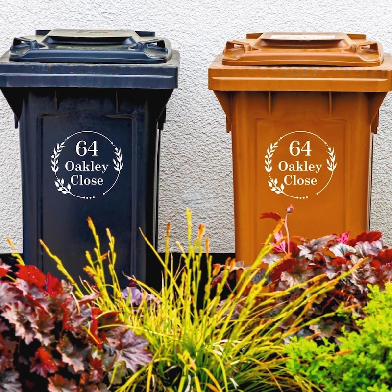 Dustbin Numbers - Etsy UK