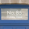 Door Number Stickers | House Numbers | White Door Sticker | Vinyl Front ...