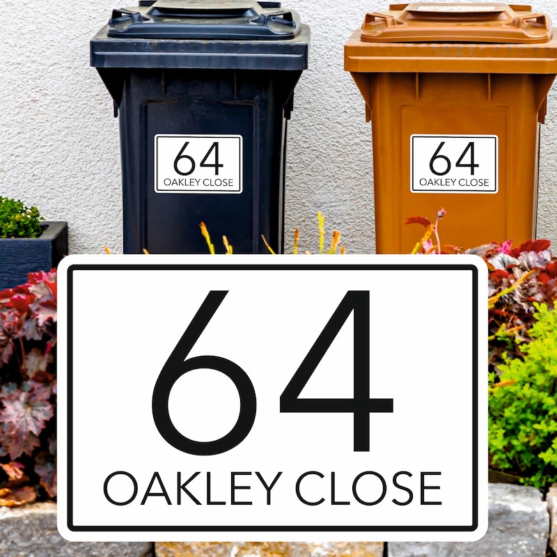 Stickers Custom for Bin - Etsy UK