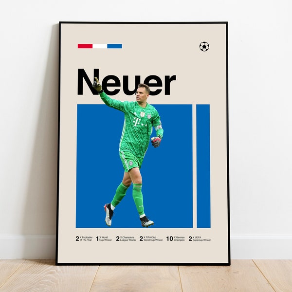 Manuel Neuer Art - Etsy