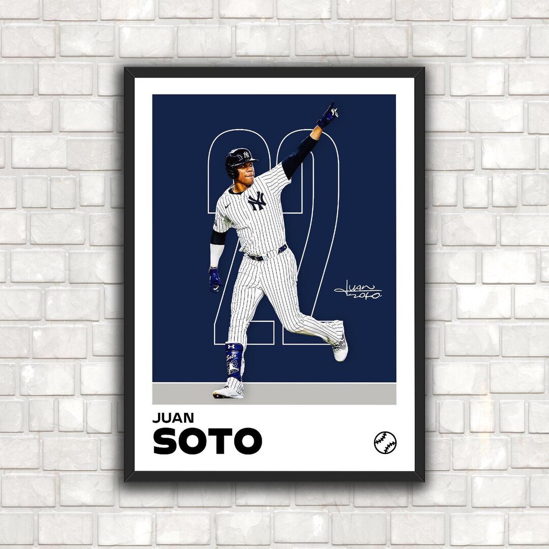 Juan Soto Poster - Minimalist Baseball Art Print for Fans! (DIGITAL ...