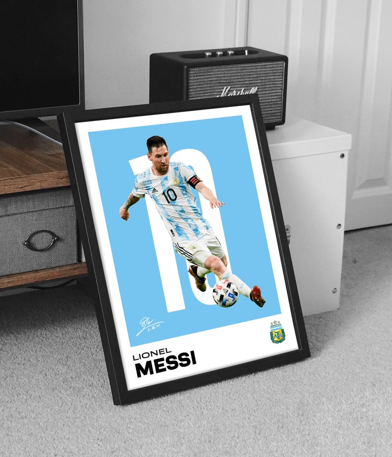 Lionel Messi Poster - Perfect for Fans! - Argentina Football, 11x14 ...