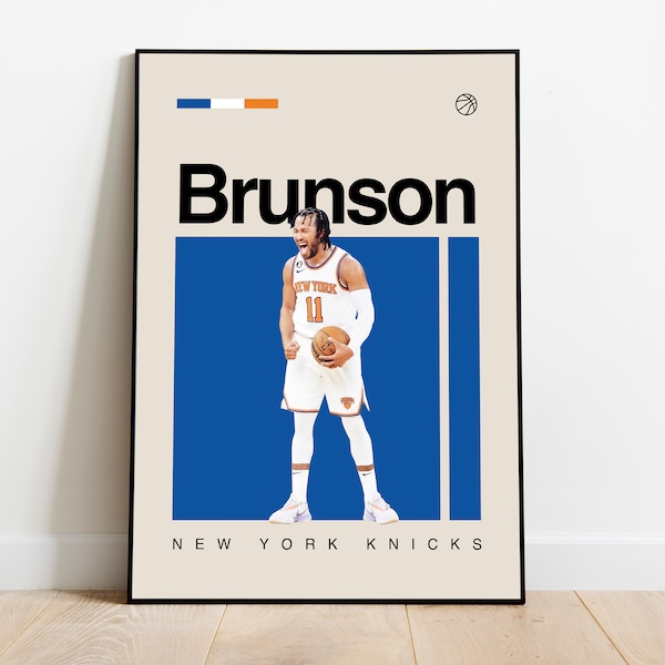 Jalen Brunson Art - Etsy