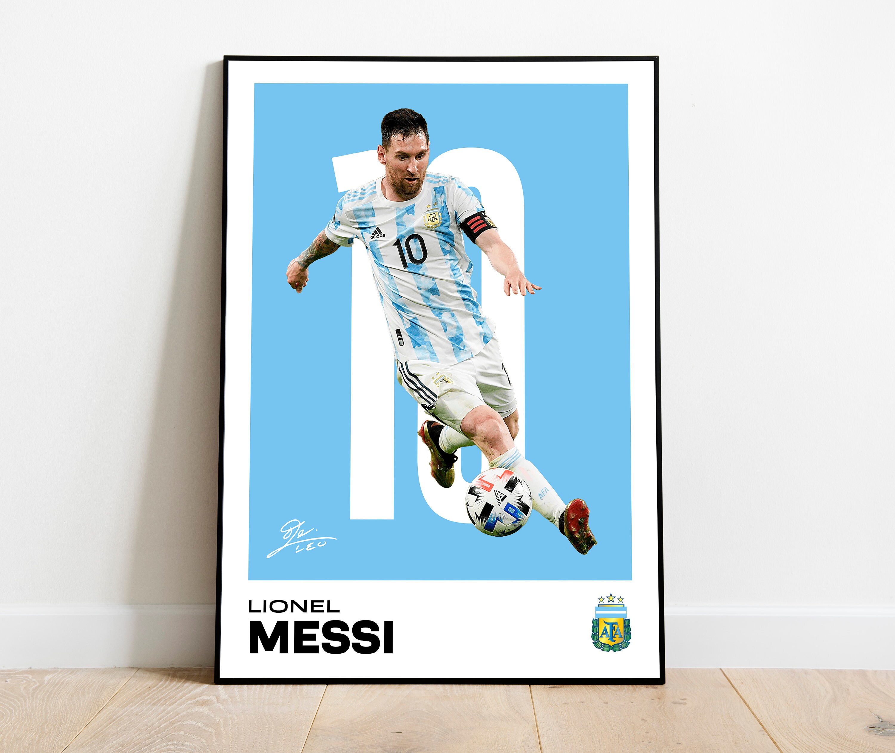 Lionel Messi Poster - Perfect for Fans! - Argentina Football, 11x14 ...