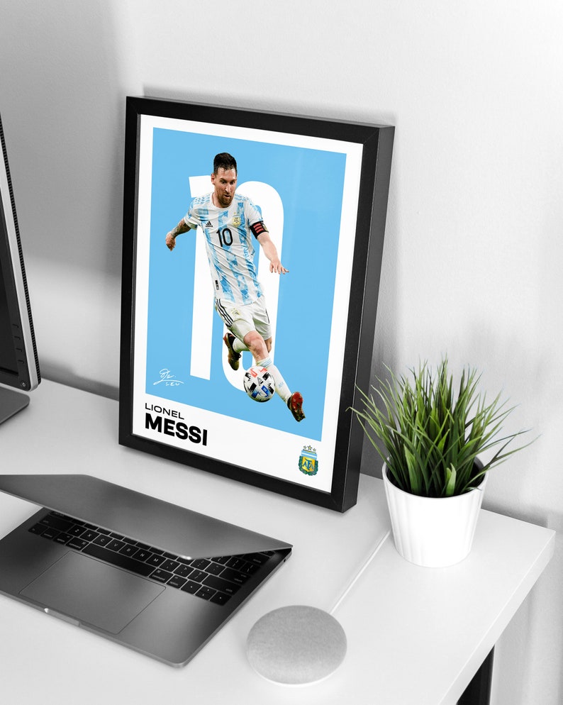 Lionel Messi Poster - Perfect for Fans! - Argentina Football, 11x14 ...