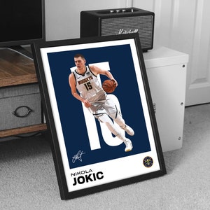 Nikola Jokic Poster - Perfect for Fans! - NBA Denver Nuggets, 11x14 ...