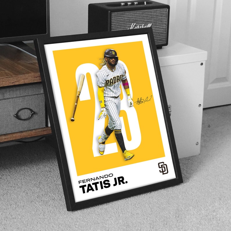 Póster de Fernando Tatis Jr.: perfecto para los fanáticos Póster de los ...