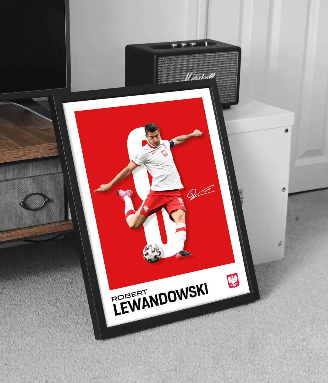 Robert Lewandowski Poster - Perfect for Fans! - Polish Football, 11x14 ...